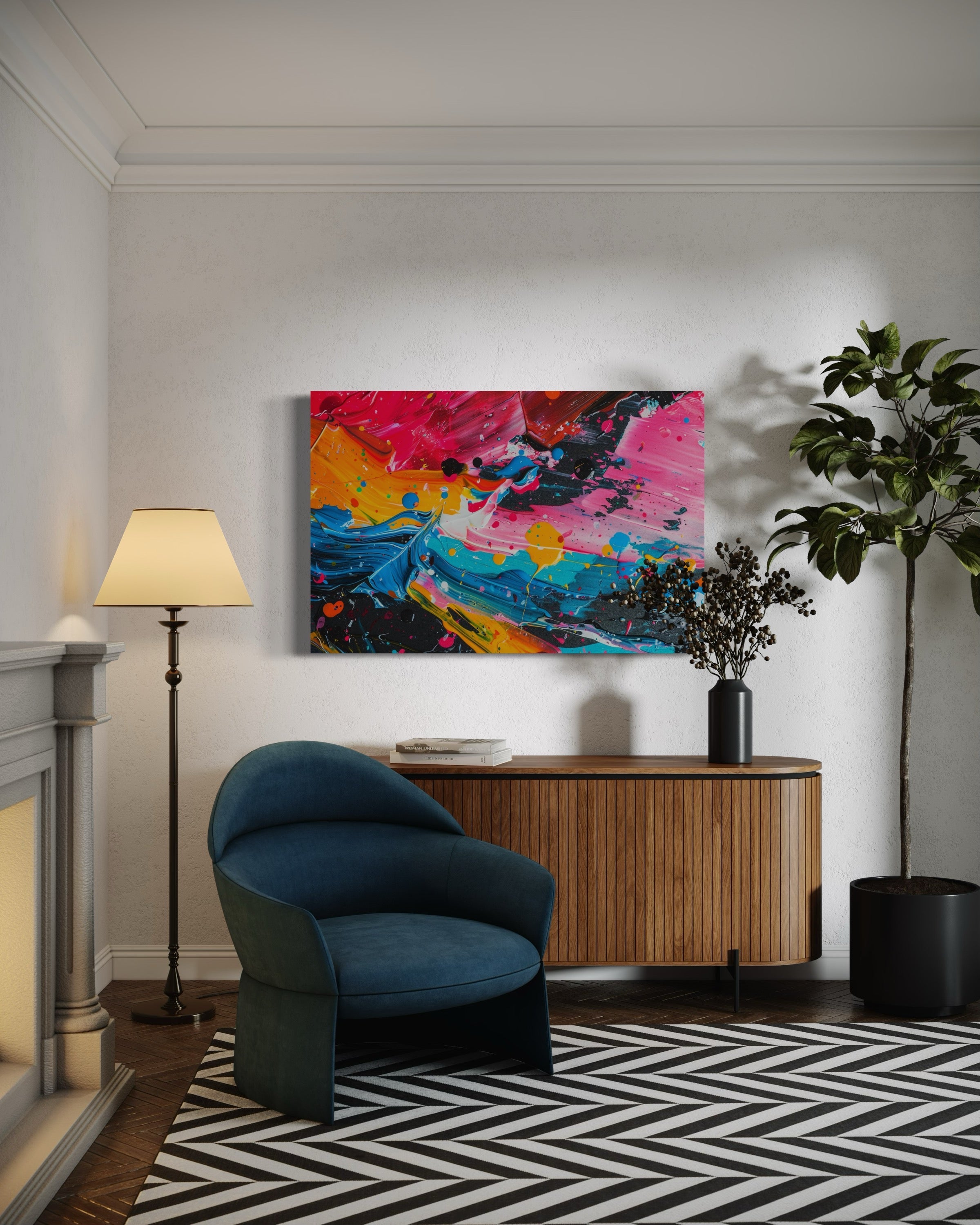 What is an Abstract Canvas? – Blanq Canvas